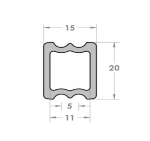 Guide Rail Aluminium - Dexterous Aluminium Profile